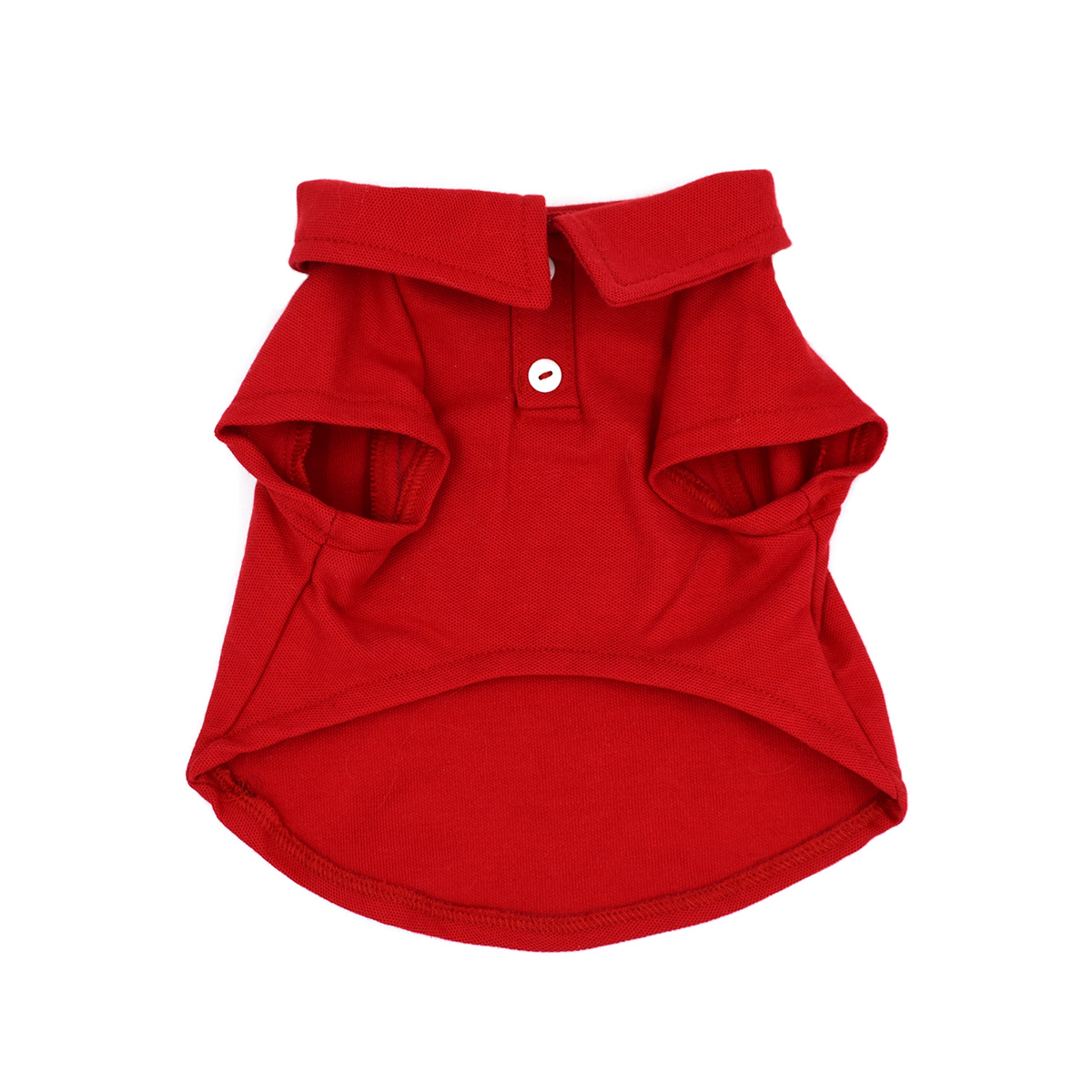 Playera tipo polo para perro en color rojo - Meztli's World