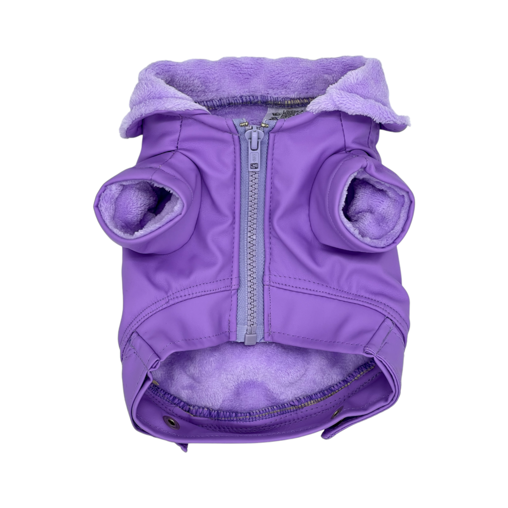 Chamarra Harley color morado para perro - Meztli's World